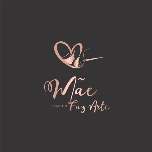 Mãe também faz arte | Criação de Logo Para Crianças & Infantil