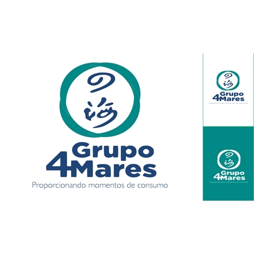 Grupo 4 Mares | Criação de Logo Para Outros