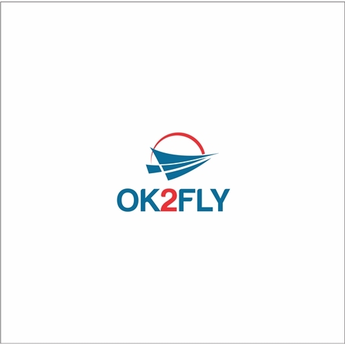 Ok2fly | Criação de Logo e Papelaria (6 itens) Para Viagens & Lazer
