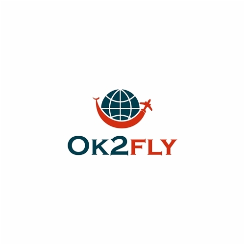 Ok2fly | Criação de Logo e Papelaria (6 itens) Para Viagens & Lazer
