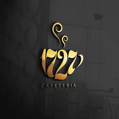 1727 Cafeteria | Criação de Logo Para Alimentos & Bebidas