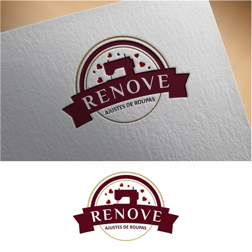 RENOVE AJUSTES DE ROUPAS | Criação de Logo Para Outros