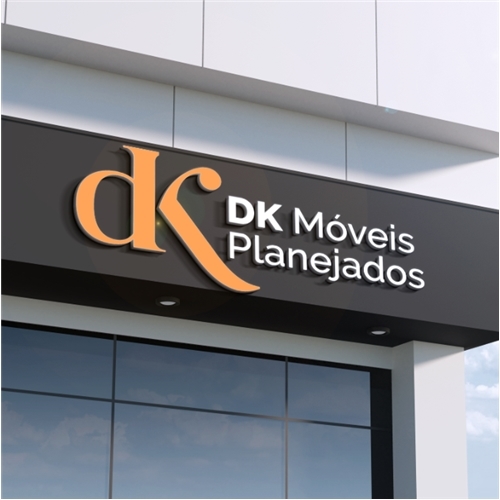 DK Móveis Planejados | Criação de Logo Para Decoração & Mobília