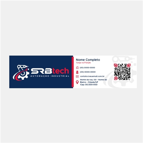 SRB Tech Automação industrial | Criação de Logo e Papelaria (6 iten...