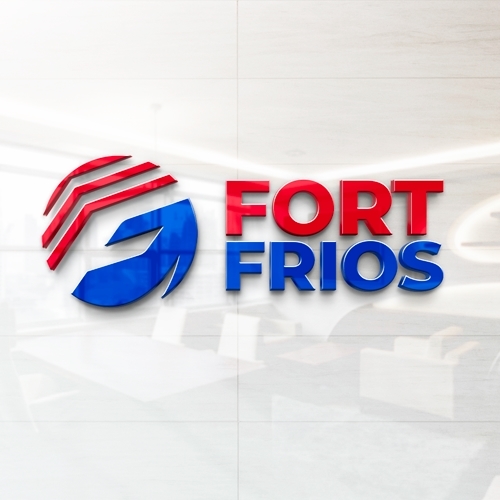 FORT FRIOS | Criação de Logo Para Alimentos & Bebidas