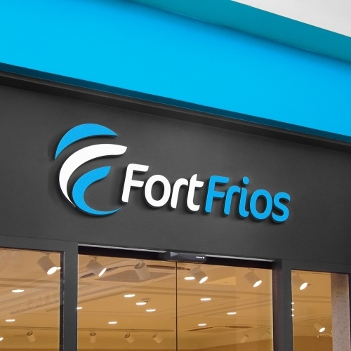 FORT FRIOS | Criação de Logo Para Alimentos & Bebidas