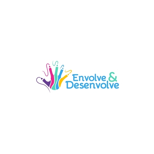 Envolve & Desenvolve | Criação de Logo Para Crianças & Infantil