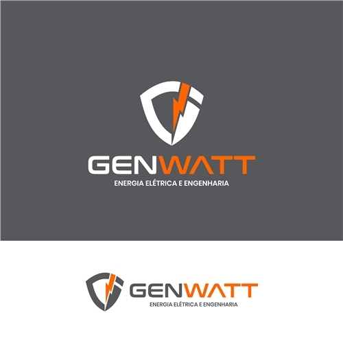 Genwatt | Criação de Logo e Papelaria (6 itens) Para Metal & Energia