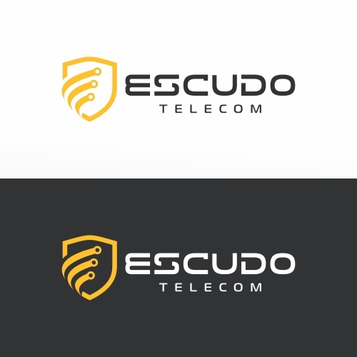 Escudo Telecom | Criação de Logo Para Outros