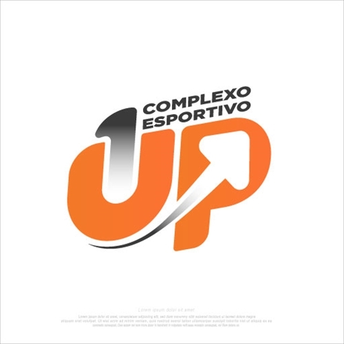 1UP COMPLEXO ESPORTIVO | Criação de Logo Para Esportes