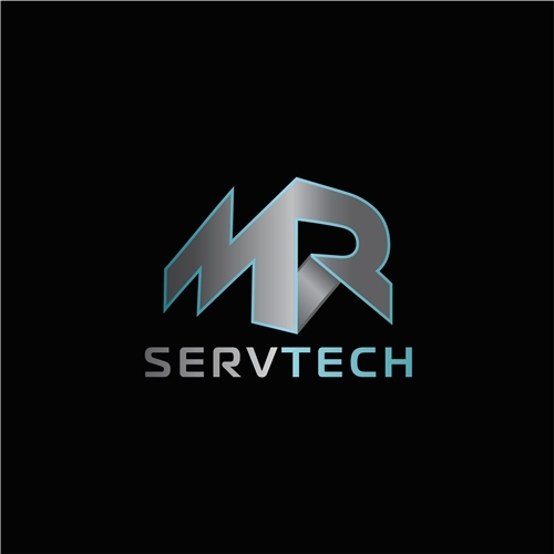 MR servtech | Criação de Logo em 3D Para Tecnologia & Ciencias
