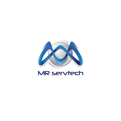 MR servtech | Criação de Logo em 3D Para Tecnologia & Ciencias