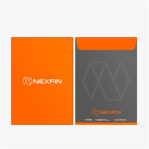 NexFin | Criação de Logo e Papelaria (6 itens) Para Contabilidade