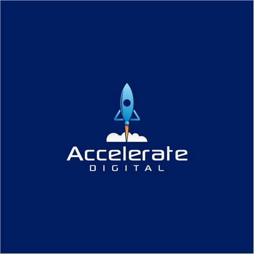 Accelerate Digital | Criação de Logo Para Marketing & Comunicação