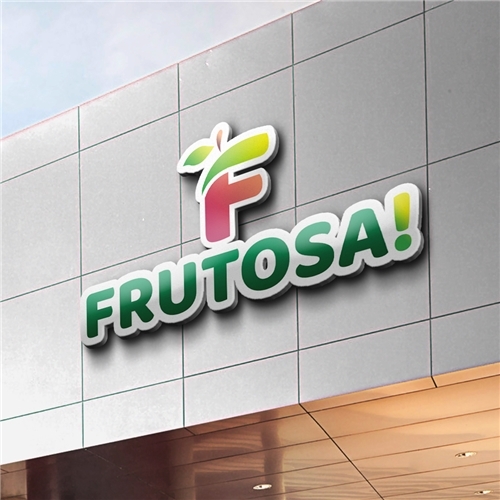 Frutosa! | Criação de Logo Para Alimentos & Bebidas