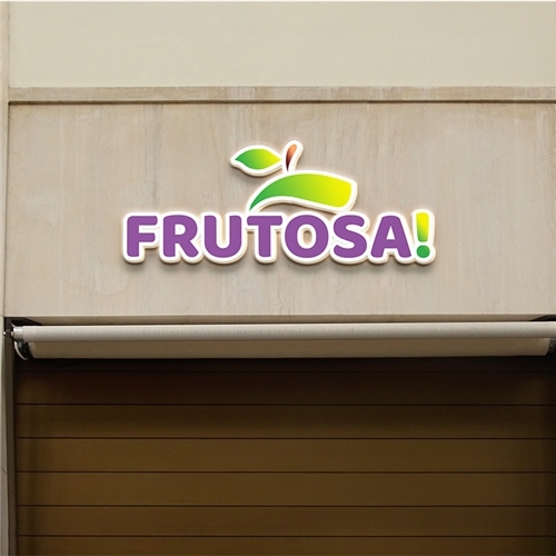 Frutosa! | Criação de Logo Para Alimentos & Bebidas