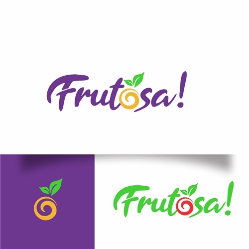 Frutosa! | Criação de Logo Para Alimentos & Bebidas
