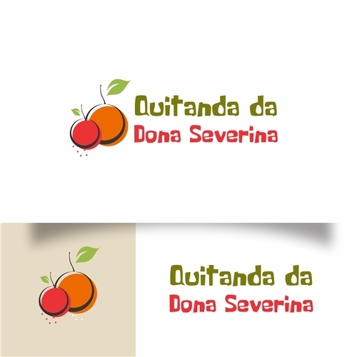 Quitanda da Dona Severina | Criação de Logo Para Alimentos & Bebidas