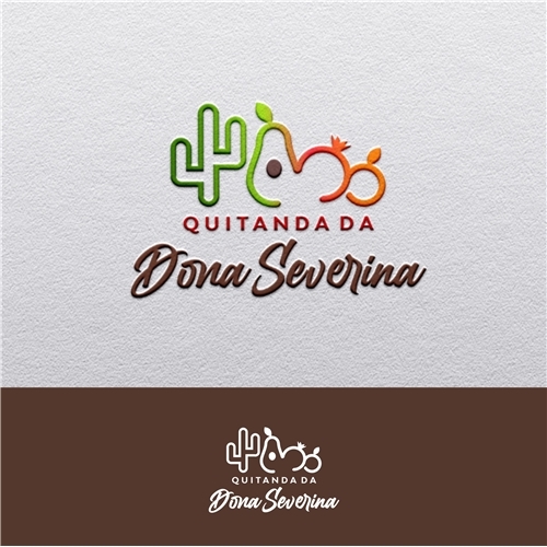 Quitanda da Dona Severina | Criação de Logo Para Alimentos & Bebidas