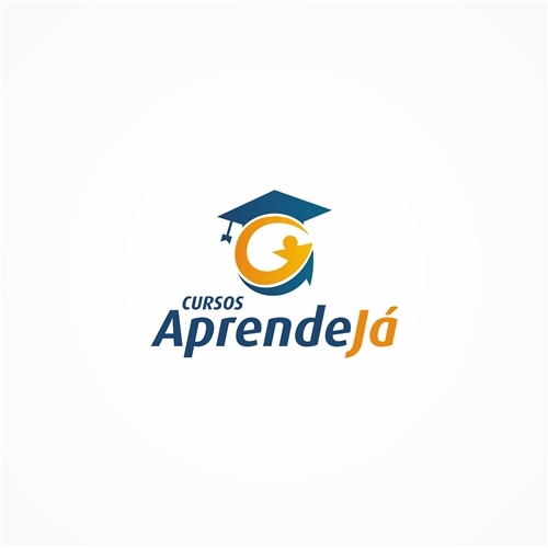 Cursos Aprende Ja | Criação de Logo Para Educação & Cursos