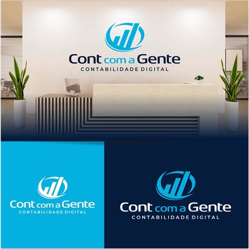 Logo para Cont com a Gente.. | at4design 6096682