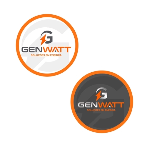 Genwatt | Criação de Logo e Papelaria (6 itens) Para Metal & Energia