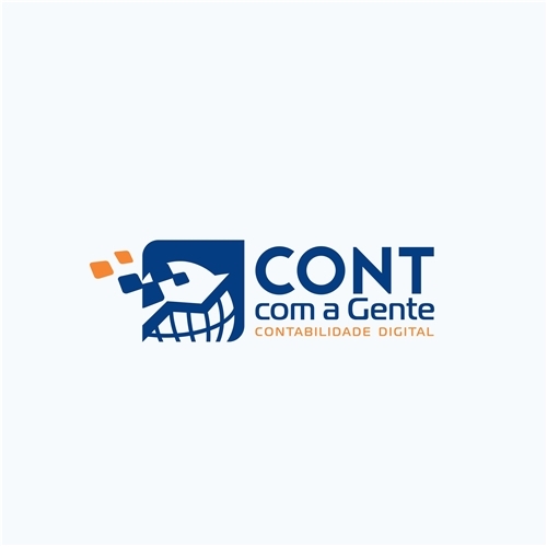 Cont com a Gente Contabilidade Digital | Criação de Logo Para Conta...