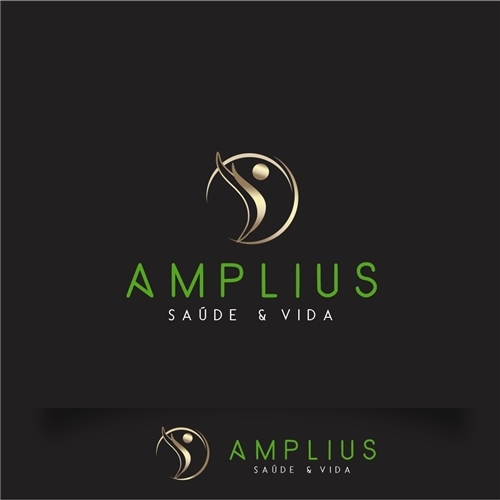 Amplius - Vida e Saúde | Criação de Logo Para Saúde & Nutrição