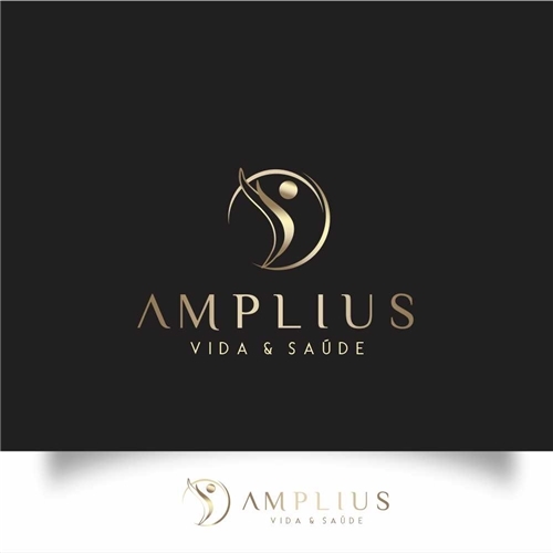 Amplius - Vida e Saúde | Criação de Logo Para Saúde & Nutrição