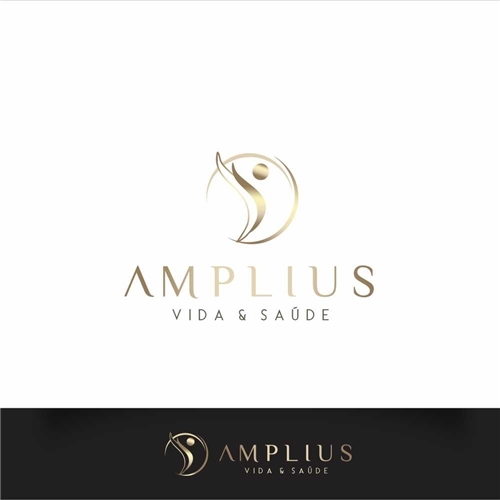 Amplius - Vida e Saúde | Criação de Logo Para Saúde & Nutrição