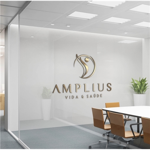 Amplius - Vida e Saúde | Criação de Logo Para Saúde & Nutrição