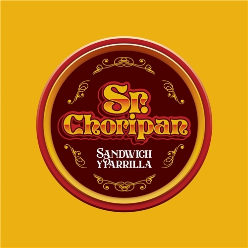 Sr.Choripan | Criação de Logo Para Alimentos & Bebidas