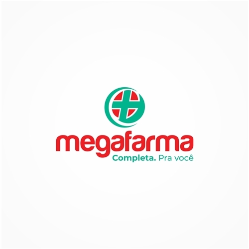 MEGA FARMA | Criação de Logo e Papelaria (6 itens) Para Saúde & Nut...