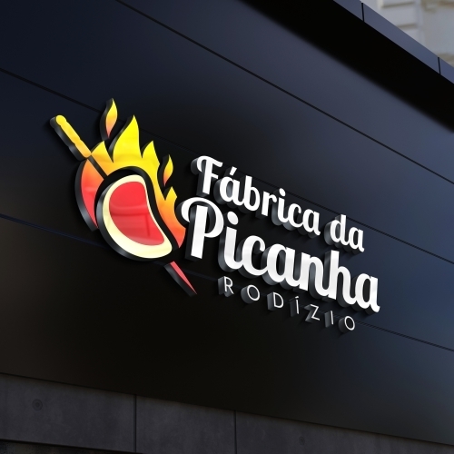Fabrica da Picanha | Criação de Logo Para Alimentos & Bebidas