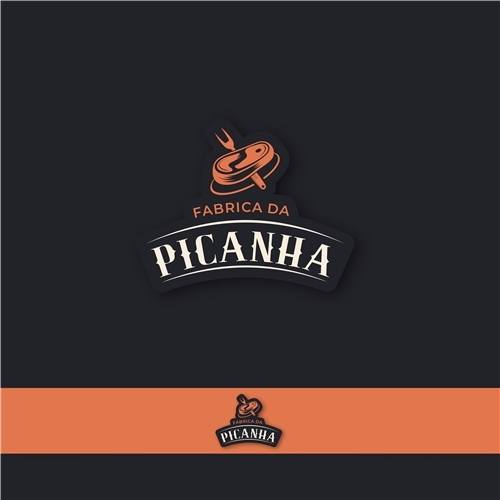 Fabrica da Picanha | Criação de Logo Para Alimentos & Bebidas