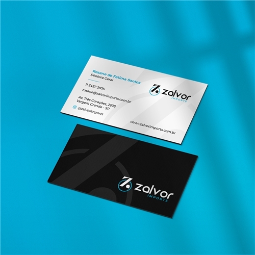 ZALVOR IMPORTS | Criação de Papelaria Profissional Para Outros