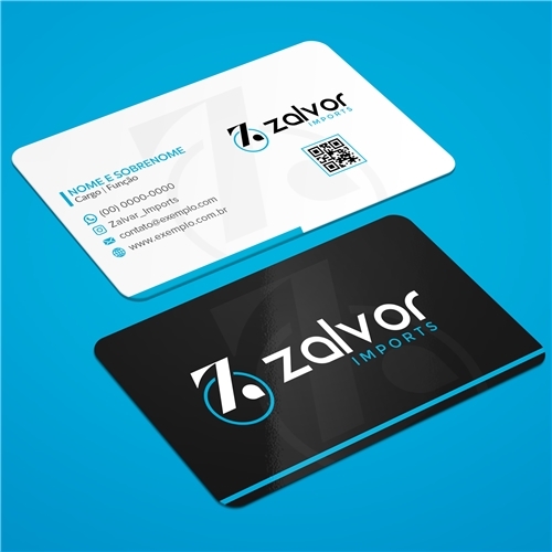 ZALVOR IMPORTS | Criação de Papelaria Profissional Para Outros