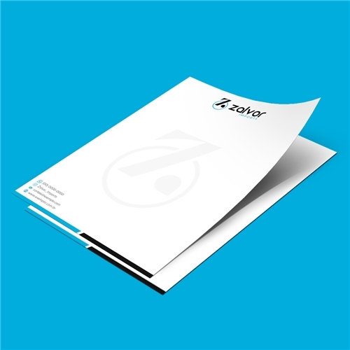 ZALVOR IMPORTS | Criação de Papelaria Profissional Para Outros