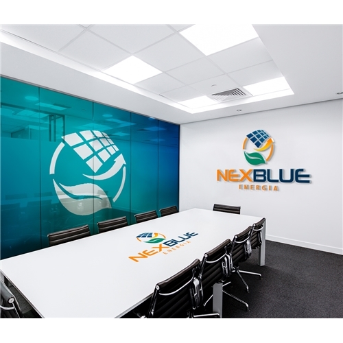 NEXBLUE Energia | Criação de Logo Para Tecnologia & Ciencias