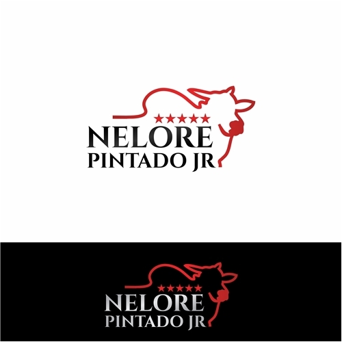 NELORE PINTADO JR | Criação de Logo Para Animais