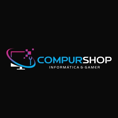 COMPURSHOP - informática & Gamer | Criação de Logo Para Computador ...