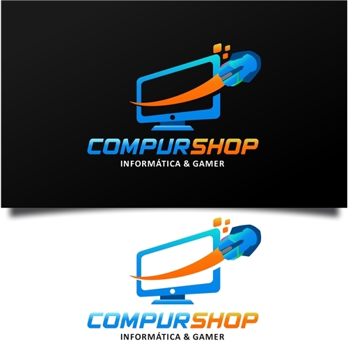 Logo para COMPURSHOP - inf.. | jann 6162090