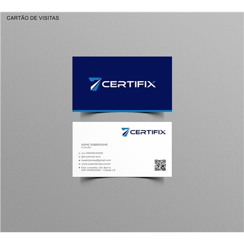 7 CERTIFIX / CERTIFICADORA | Criação de Logo e Papelaria (6 itens)...