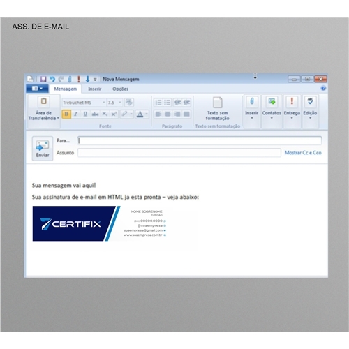 7 CERTIFIX / CERTIFICADORA | Criação de Logo e Papelaria (6 itens)...