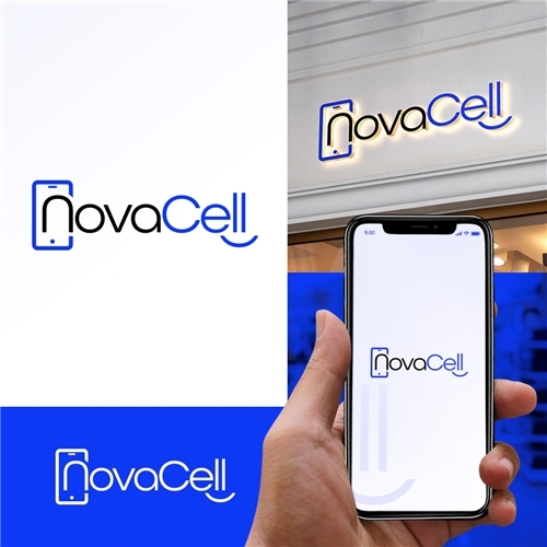 Nova Cell / celulares e acessórios e informática | Criação de Logo ...