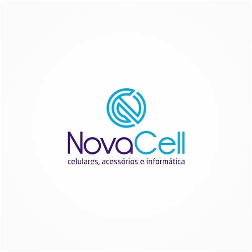 Nova Cell / celulares e acessórios e informática | Criação de Logo ...
