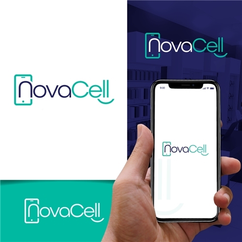 Nova Cell / celulares e acessórios e informática | Criação de Logo ...
