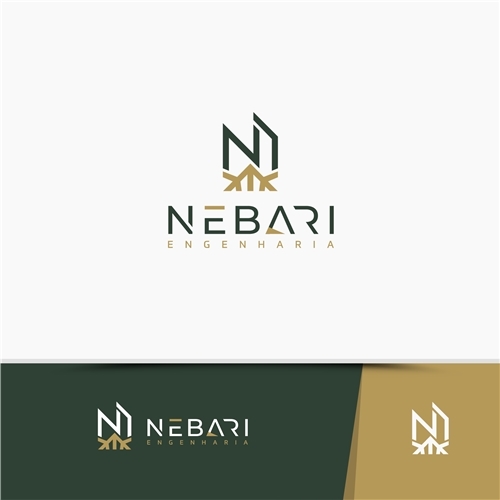 NEBARI ENGENHARIA | Criação de Logo Para Construção & Engenharia