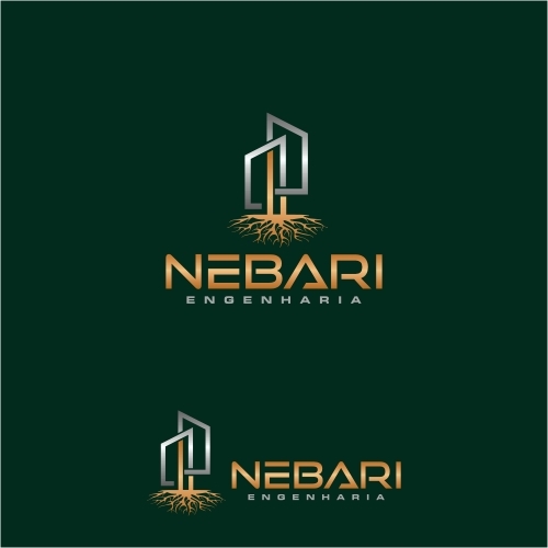 NEBARI ENGENHARIA | Criação de Logo Para Construção & Engenharia