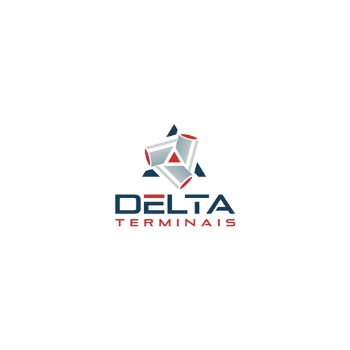 Delta Terminais | Criação de Logo Para Logística, Entrega & Armaze...